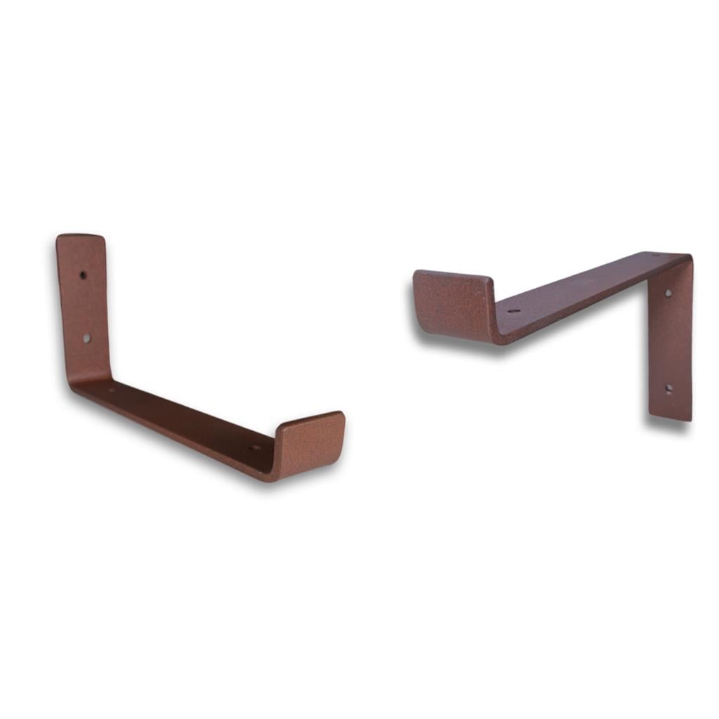 Rust - scaffold board shelf brackets - 100mm - 325mm – Unique Metalcraft